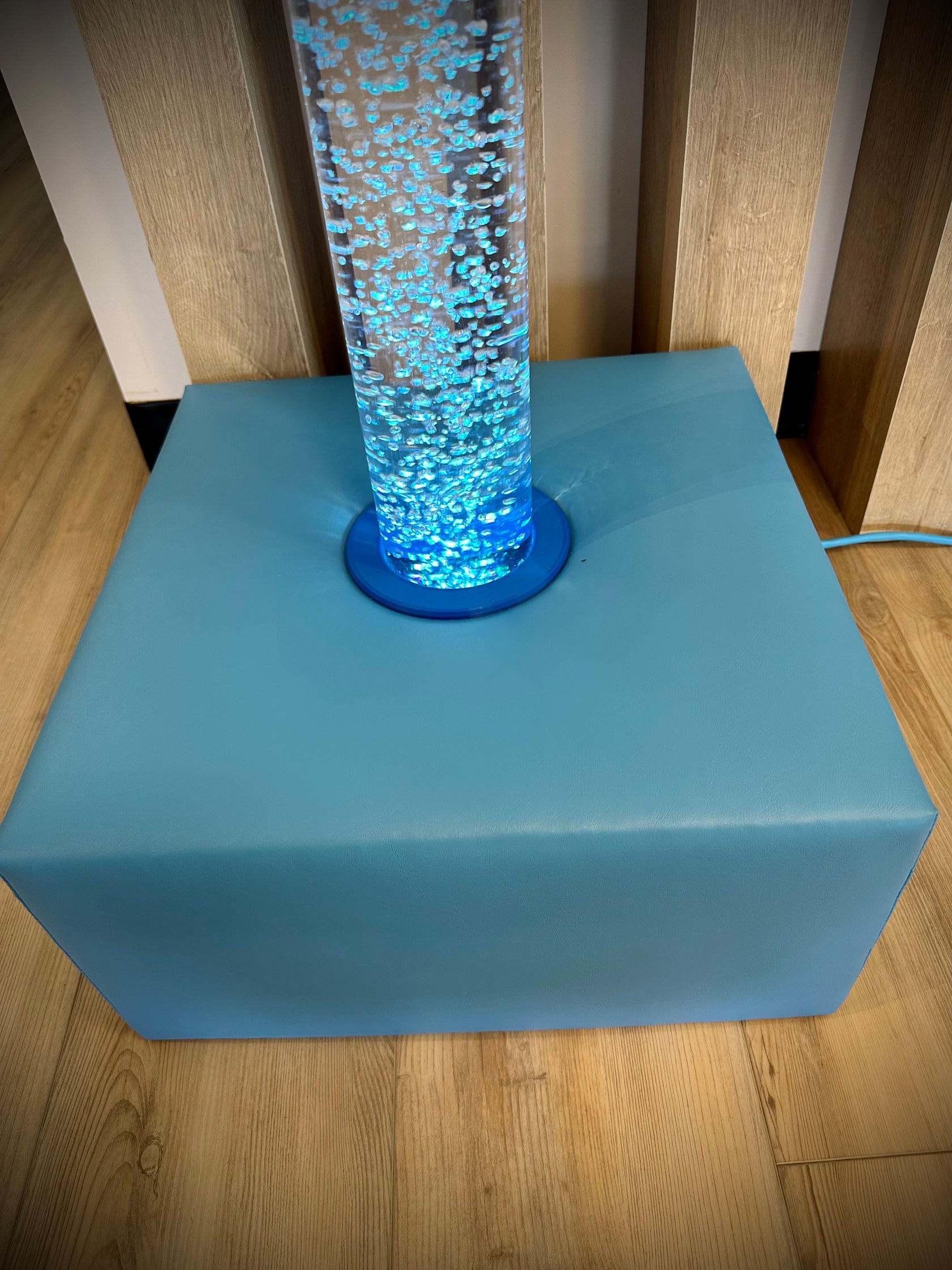 Secure Square Upholstered Base for 4" bubble tube – AdaptAbility